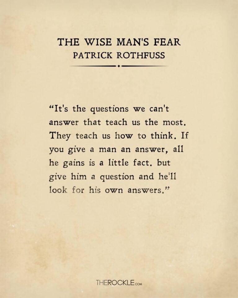 These 10 Patrick Rothfuss Quotes? Absolutely Legendary!