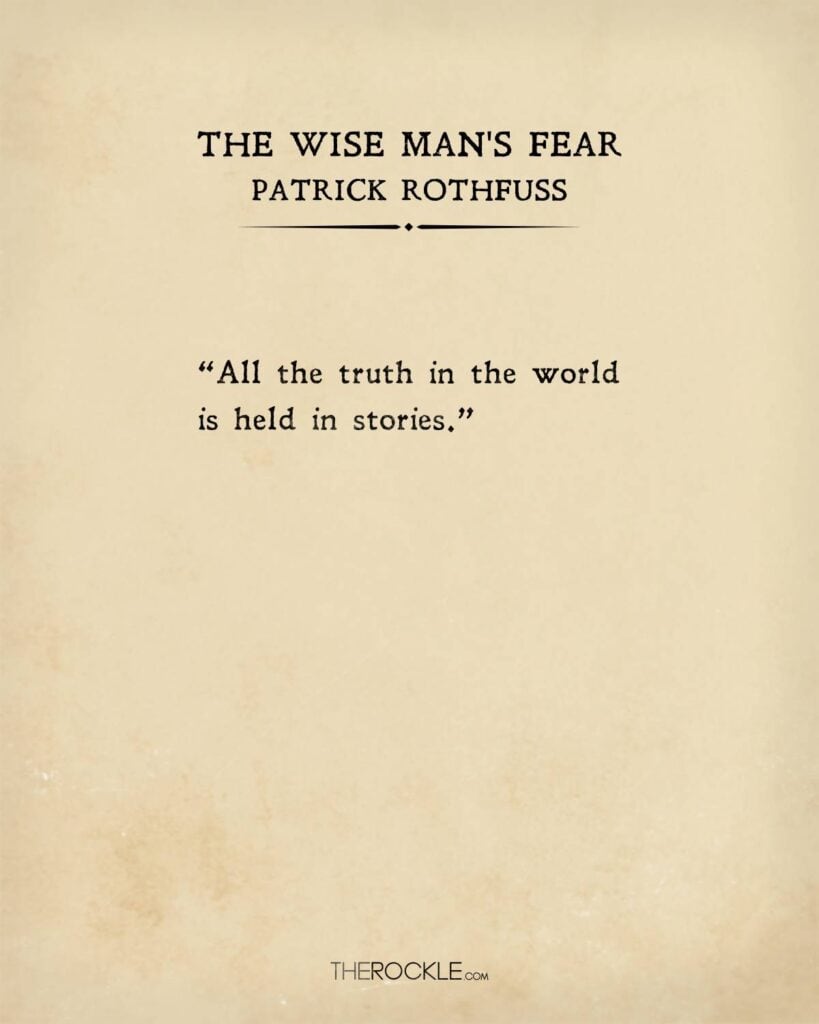 These 10 Patrick Rothfuss Quotes? Absolutely Legendary!