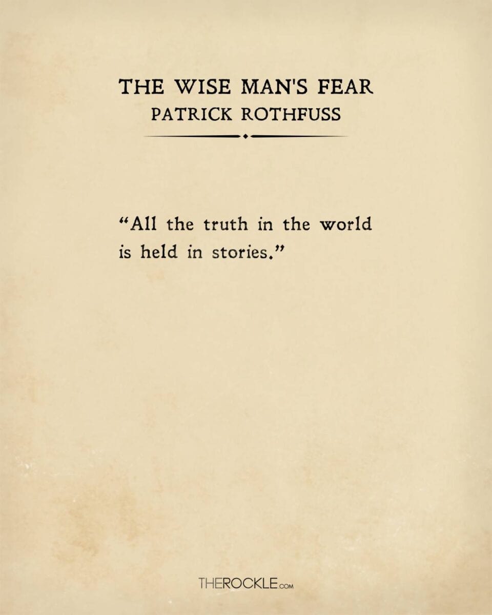 These 10 Patrick Rothfuss Quotes? Absolutely Legendary!