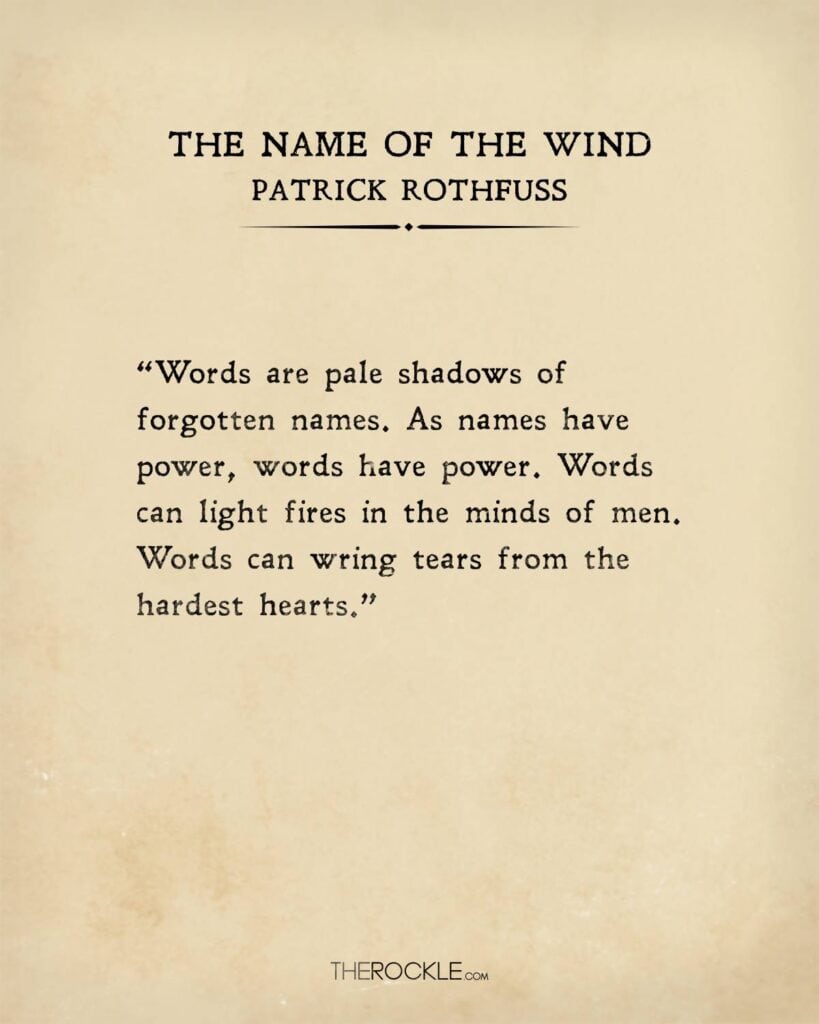 These 10 Patrick Rothfuss Quotes? Absolutely Legendary!