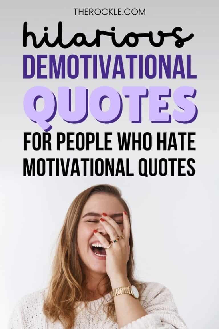 Demotivational Quotes for People Who Hate Motivational Quotes