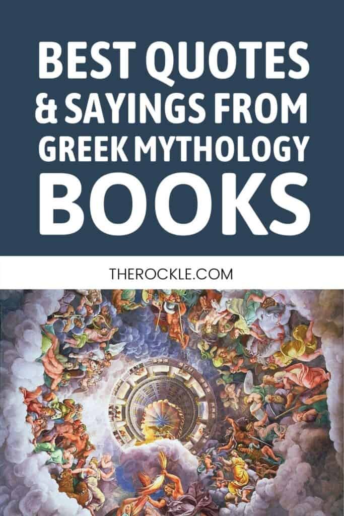 Best Quotes and Sayings from Greek Mythology Books