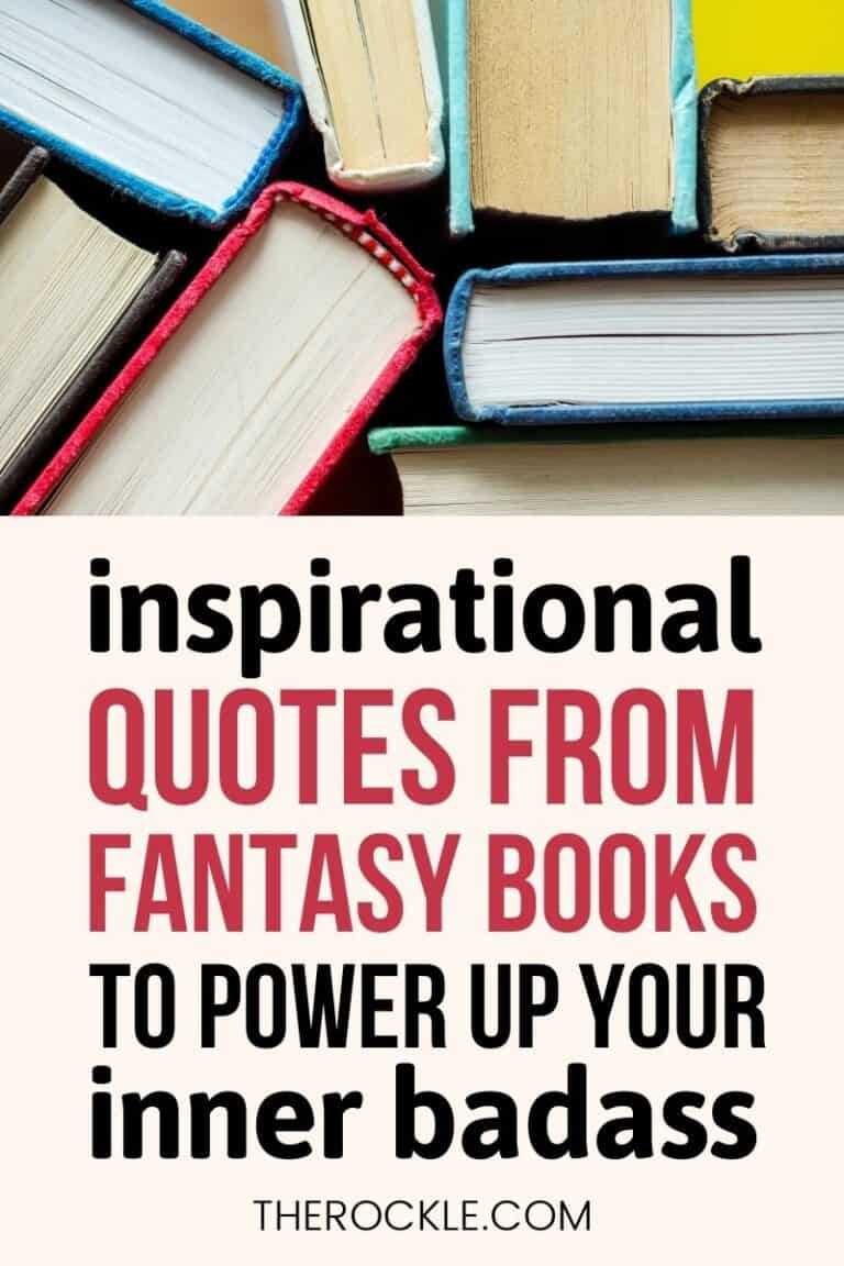 Inspirational Quotes from Fantasy Books | THE ROCKLE