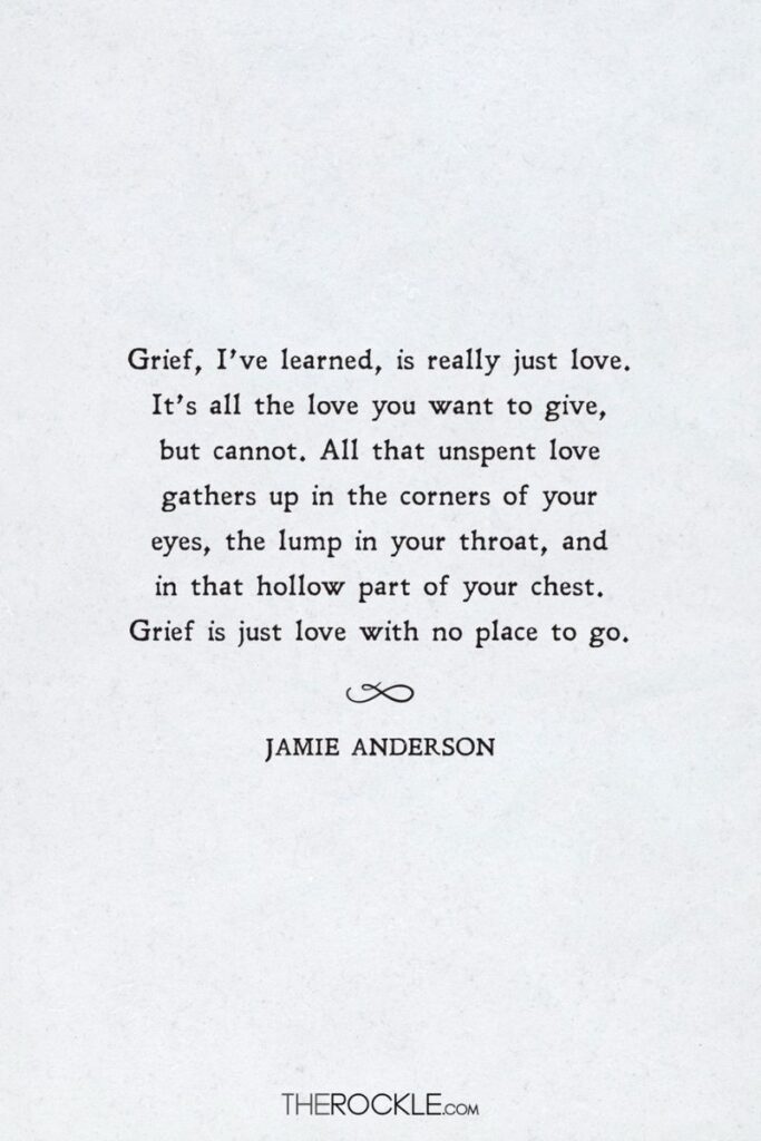 Thoughtful Quotes About Grief and Life After Loss | THE ROCKLE
