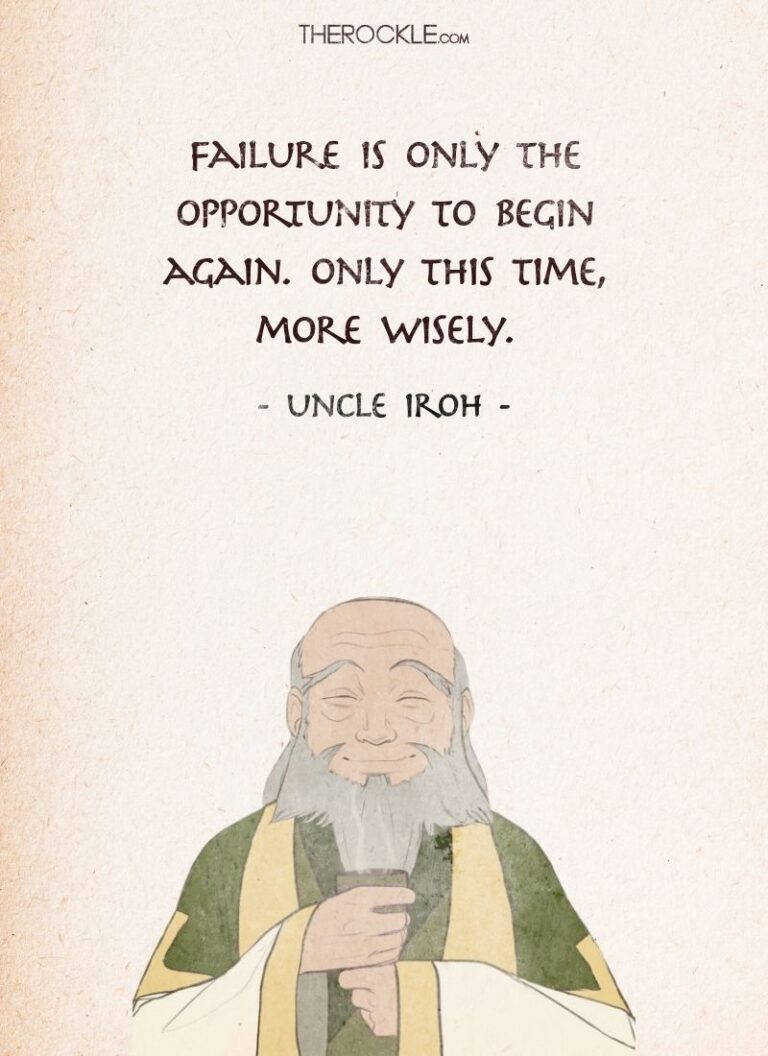 Uncle Iroh's Best Quotes: Wisdom of the East - THE ROCKLE