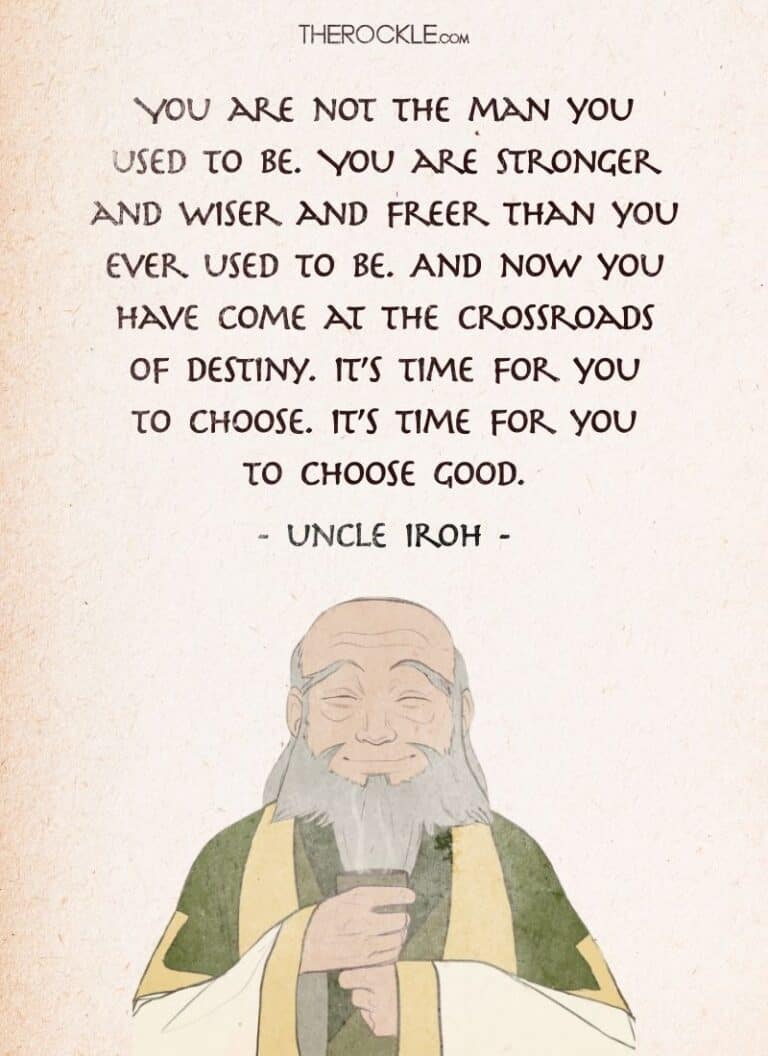 Uncle Iroh's Best Quotes: Wisdom of the East - THE ROCKLE