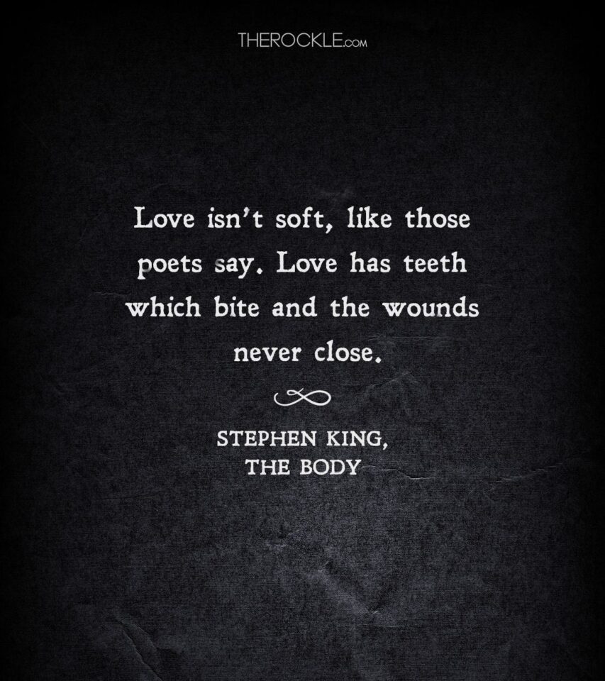 Memorable Quotes from Stephen King's Books - The Rockle