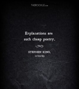 Memorable Quotes from Stephen King's Books - The Rockle