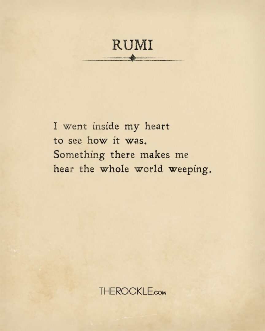 25 Rumi Quotes for Inner Peace and Inspiration