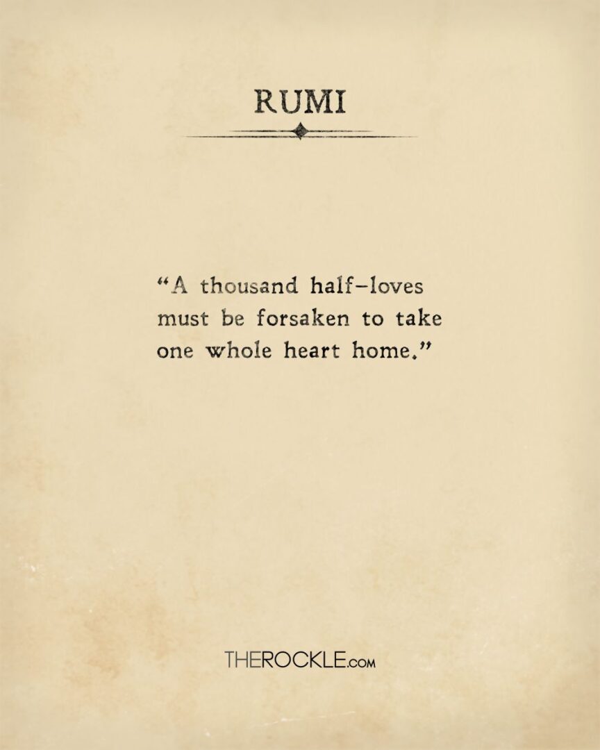 25 Rumi Quotes for Inner Peace and Inspiration