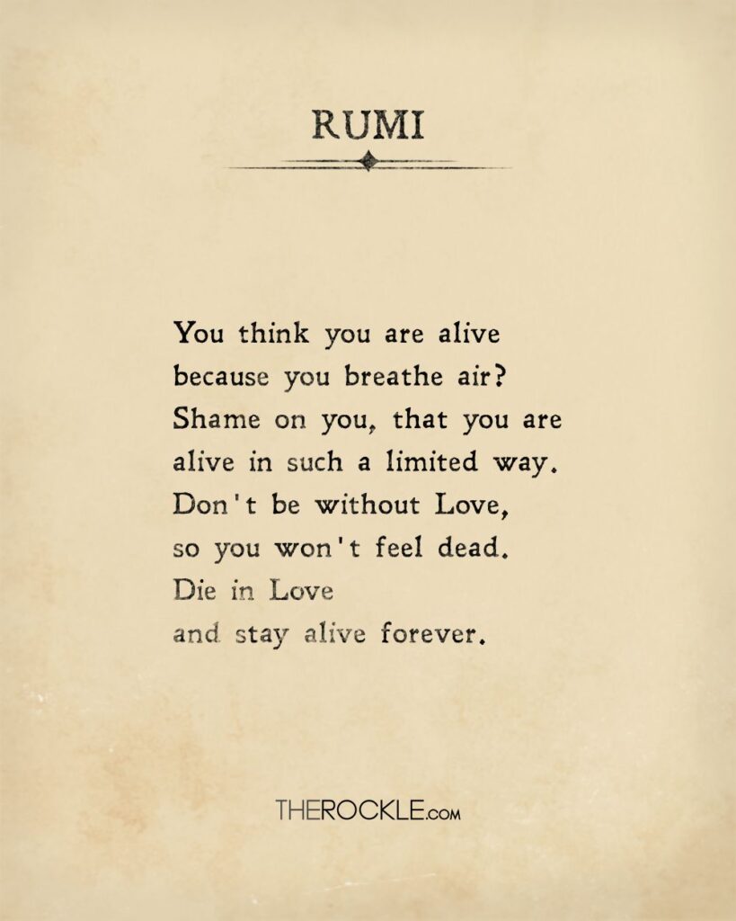 25 Rumi Quotes for Inner Peace and Inspiration
