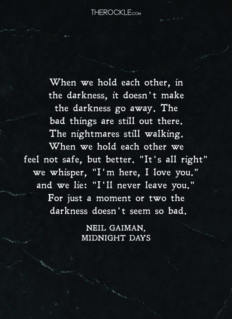 Quote by Quote: The Neil Gaiman Edition - THE ROCKLE
