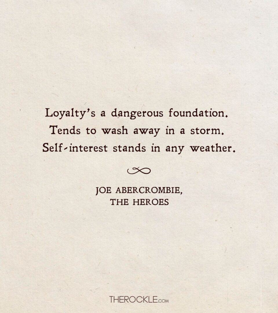 Wisdom and Wit: Joe Abercrombie's Best Quotes - THE ROCKLE