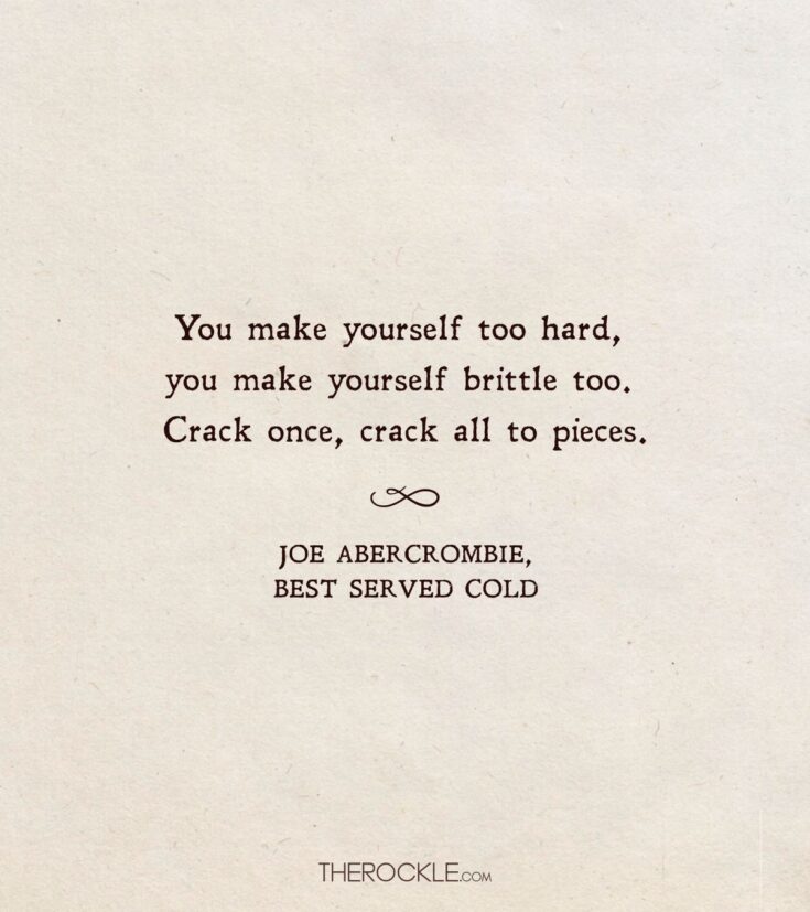 These 20 Joe Abercrombie Quotes Are Sharper Than Ninefingers' Blade