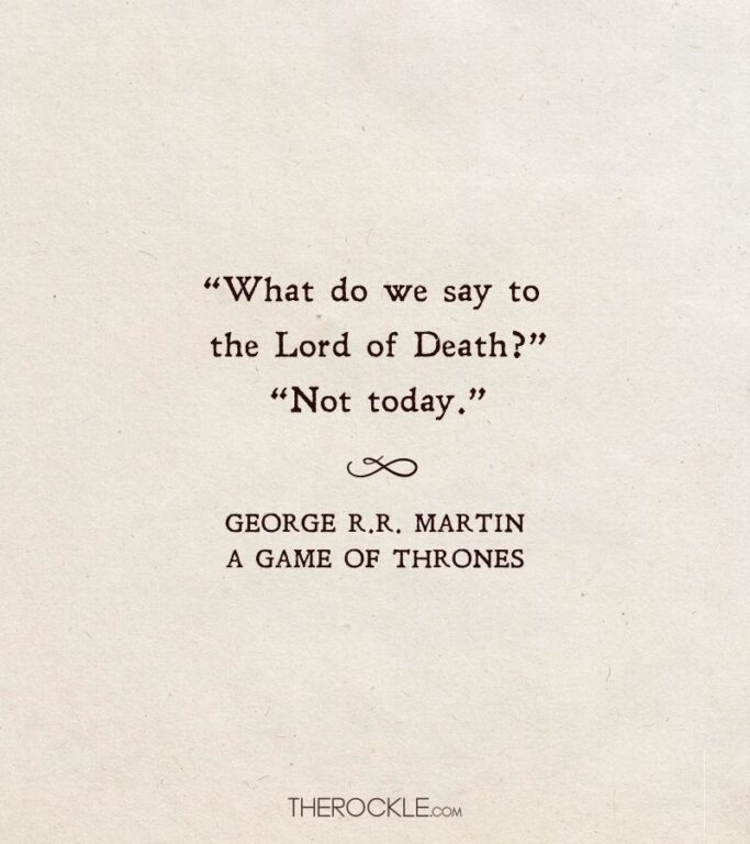 George R.R. Martin in Quotes: 150 Of The Best | THE ROCKLE