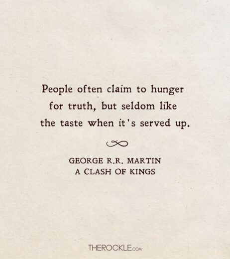 George R.R. Martin in Quotes: 150 Of The Best | THE ROCKLE