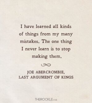 100 Best Quotes From Joe Abercrombie’s Fantasy Books | THE ROCKLE