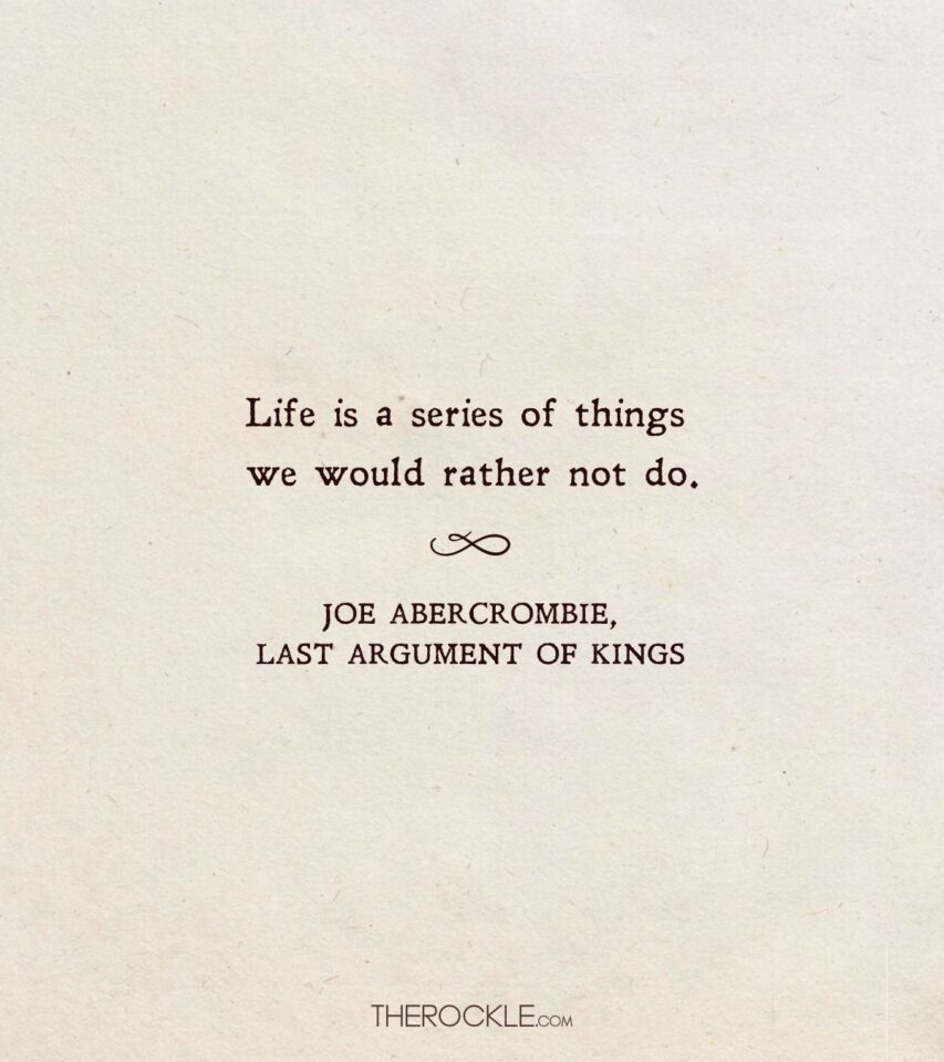 These 20 Joe Abercrombie Quotes Are Sharper Than Ninefingers' Blade