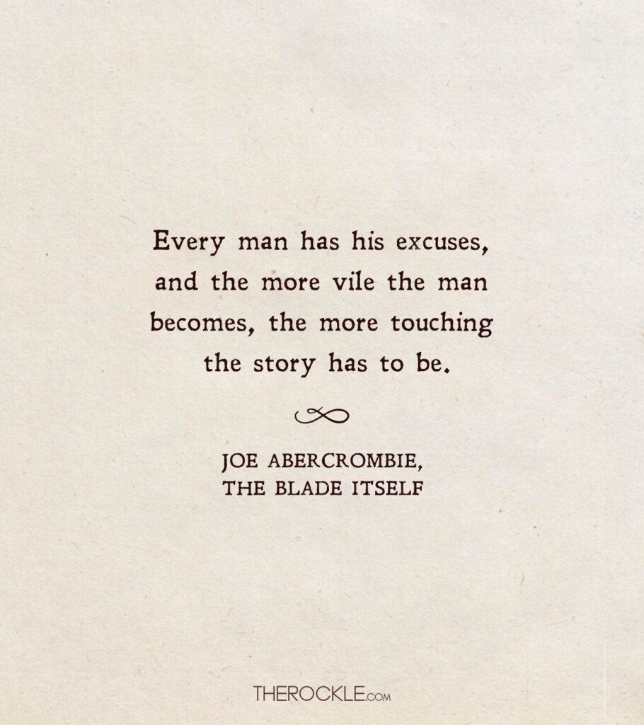 These 20 Joe Abercrombie Quotes Are Sharper Than Ninefingers' Blade