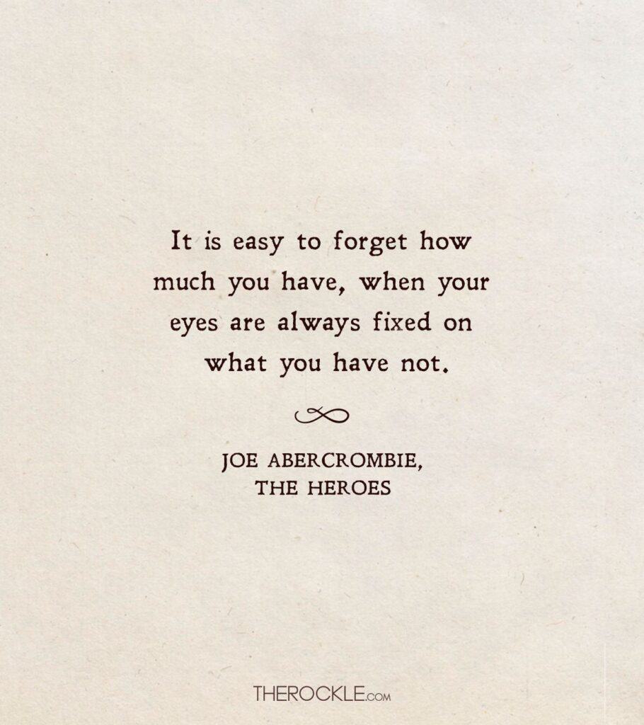 Wisdom and Wit: Joe Abercrombie's Best Quotes - THE ROCKLE