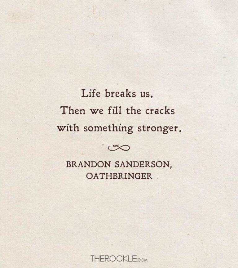 The Ultimate List Of Best Brandon Sanderson Quotes - THE ROCKLE