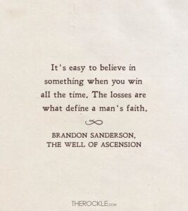 The Ultimate List Of Best Brandon Sanderson Quotes - THE ROCKLE