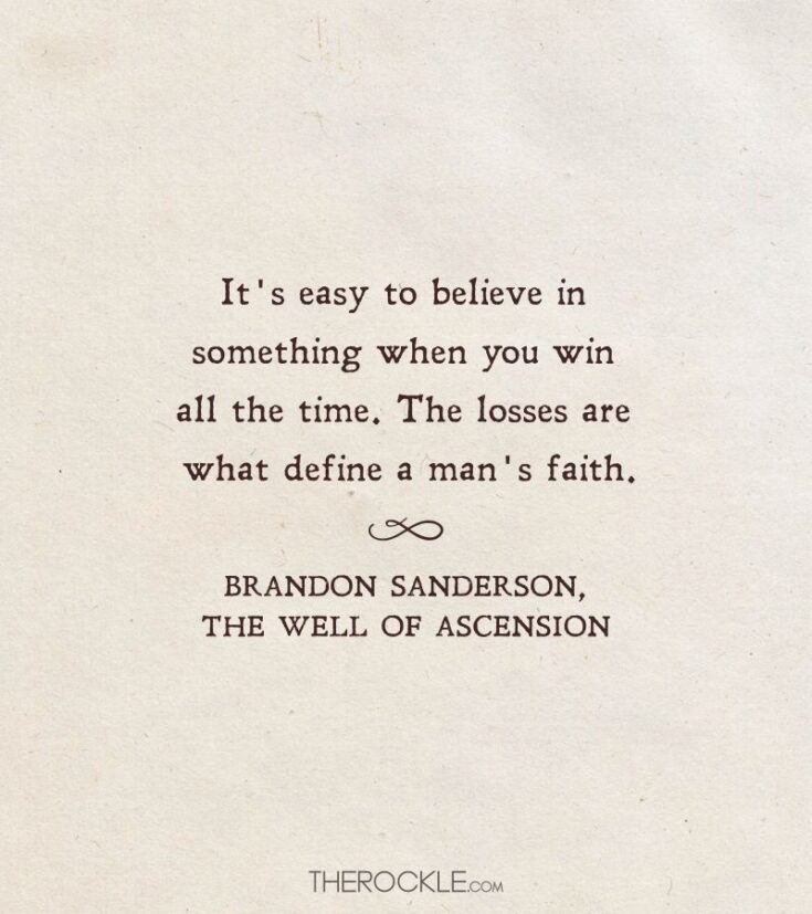 The Ultimate List Of Best Brandon Sanderson Quotes - THE ROCKLE