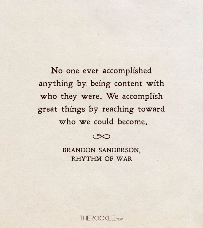 The Quote Vault: Brandon Sanderson Edition - THE ROCKLE