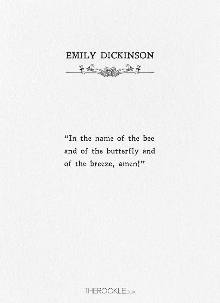 100+ Beautiful Emily Dickinson Quotes to Warm Your Heart