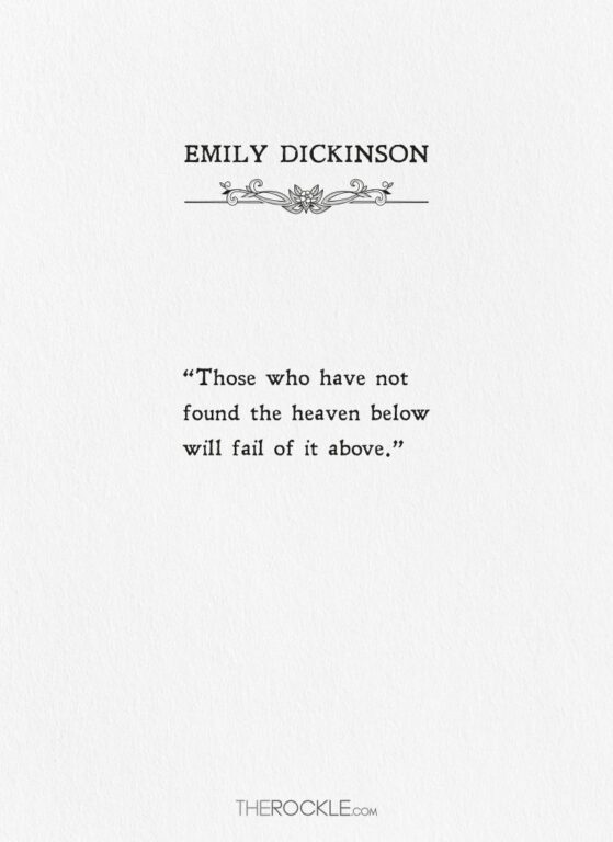100+ Beautiful Emily Dickinson Quotes to Warm Your Heart