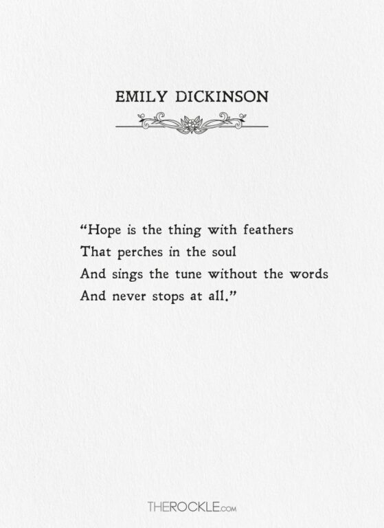100+ Beautiful Emily Dickinson Quotes to Warm Your Heart