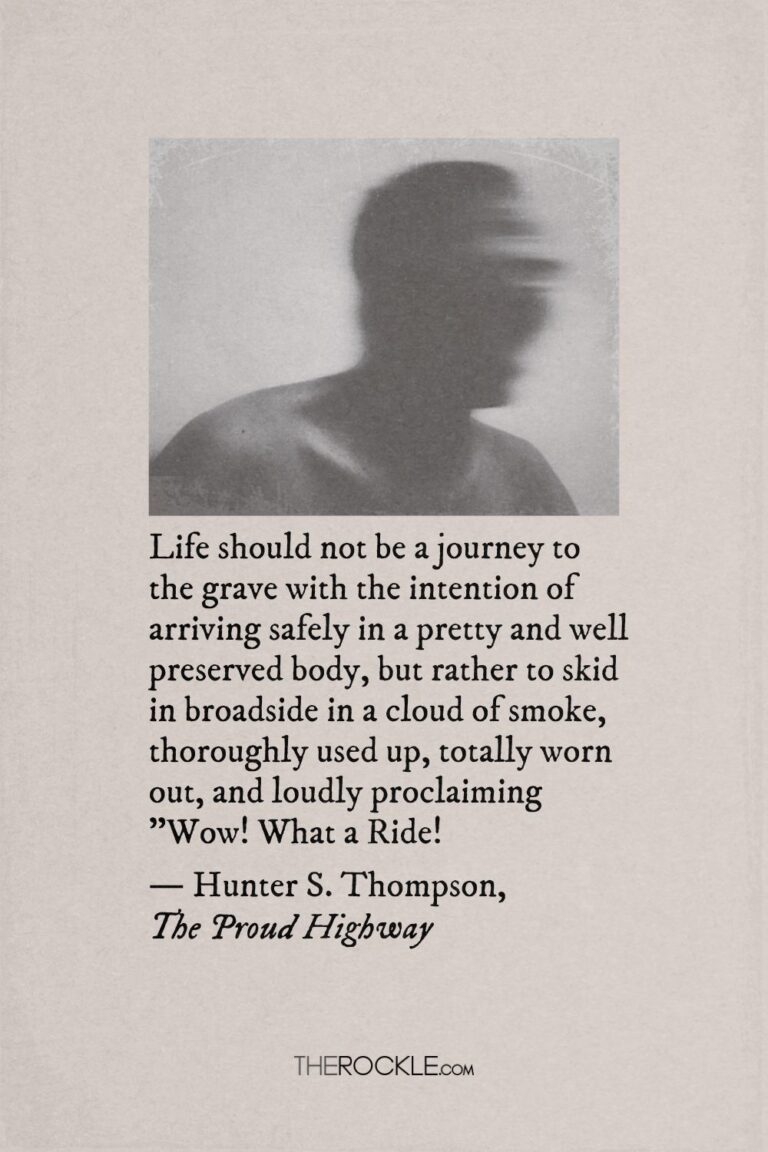 10 Hunter S. Thompson Quotes for the Wild at Heart