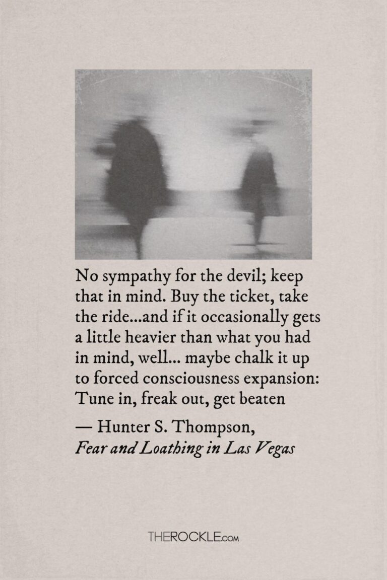 10 Hunter S. Thompson Quotes for the Wild at Heart