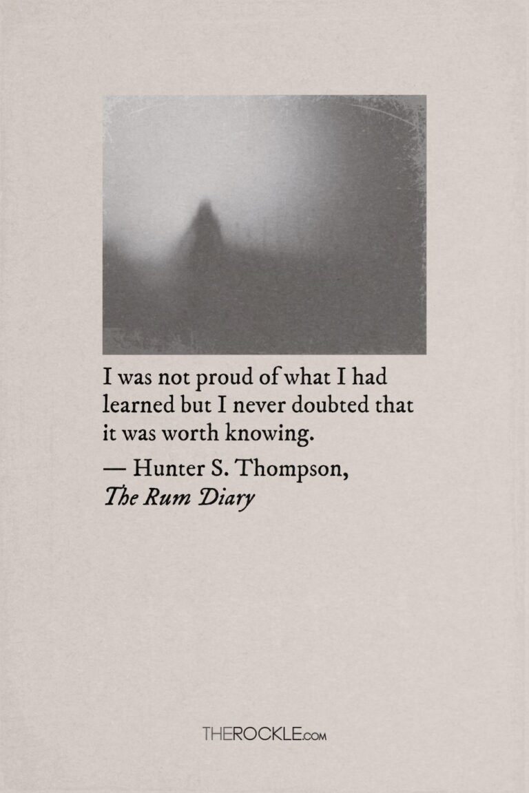 10 Hunter S. Thompson Quotes for the Wild at Heart