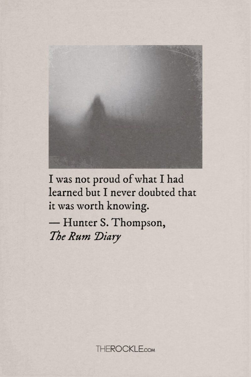 10 Hunter S. Thompson Quotes for the Wild at Heart